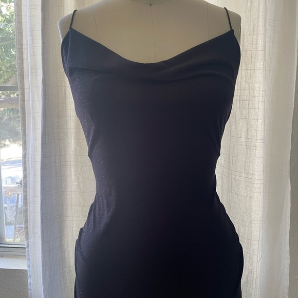 Windsor | Dresses | Windsor Body Con Black Glitter Dress | Poshmark